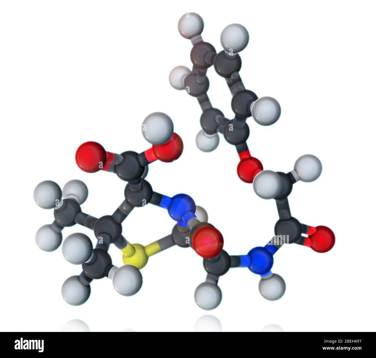 Penicillin molecule hi-res stock photography and images - Alamy