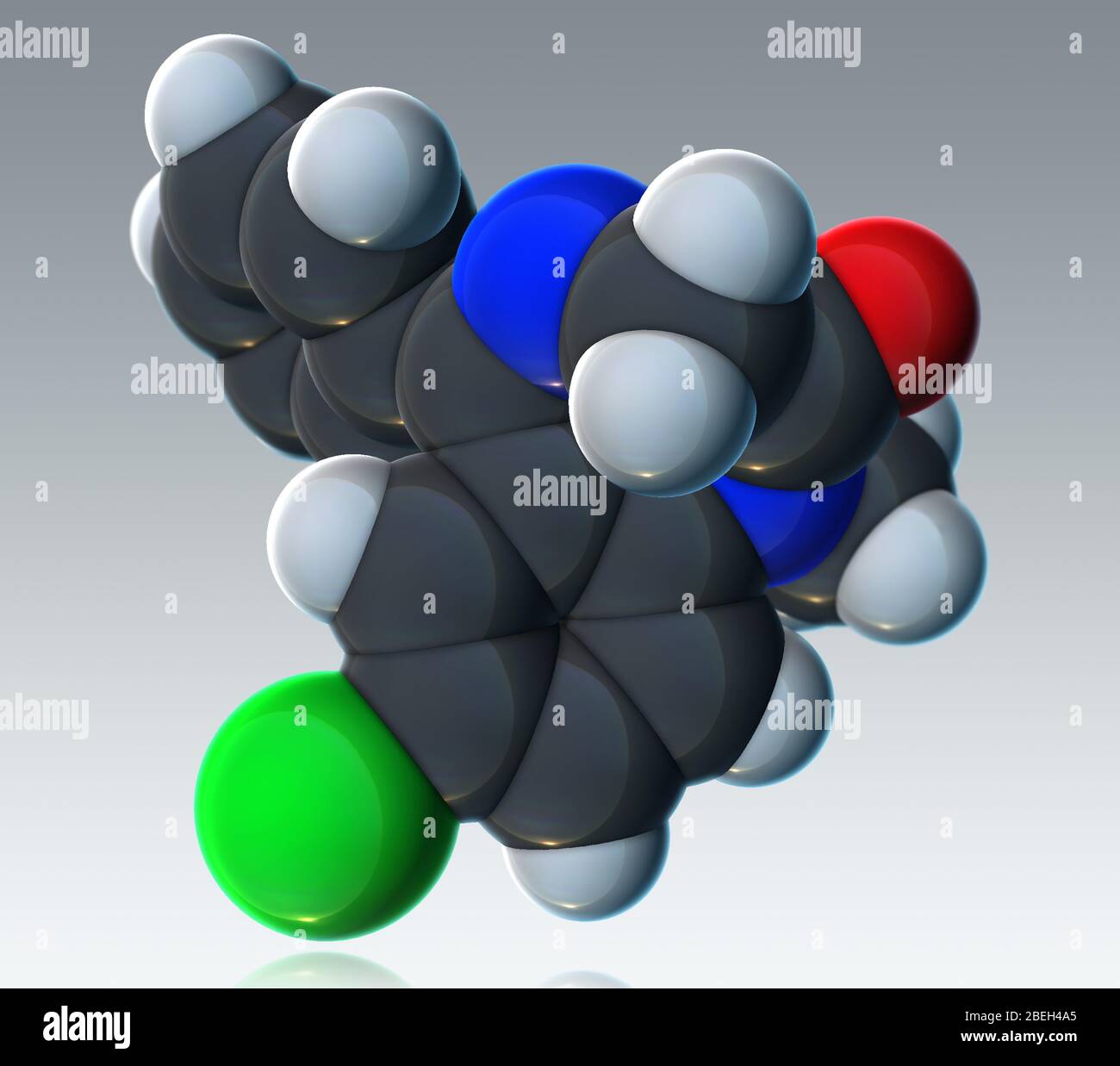Diazepam molecule structure hi-res stock photography and images - Alamy