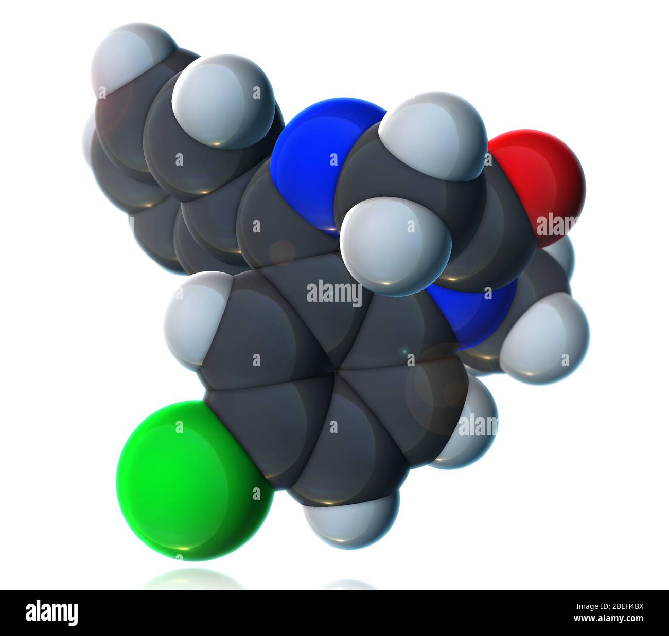 Diazepam molecule structure hi-res stock photography and images - Alamy