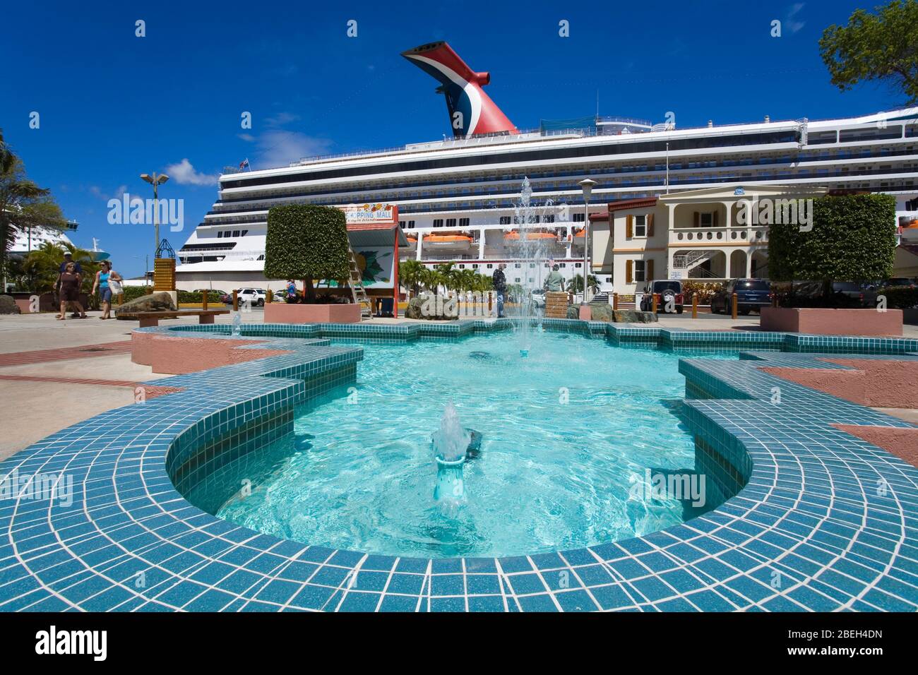 Havensight Cruise Ship Terminal, City of Charlotte Amalie, St. Thomas ...