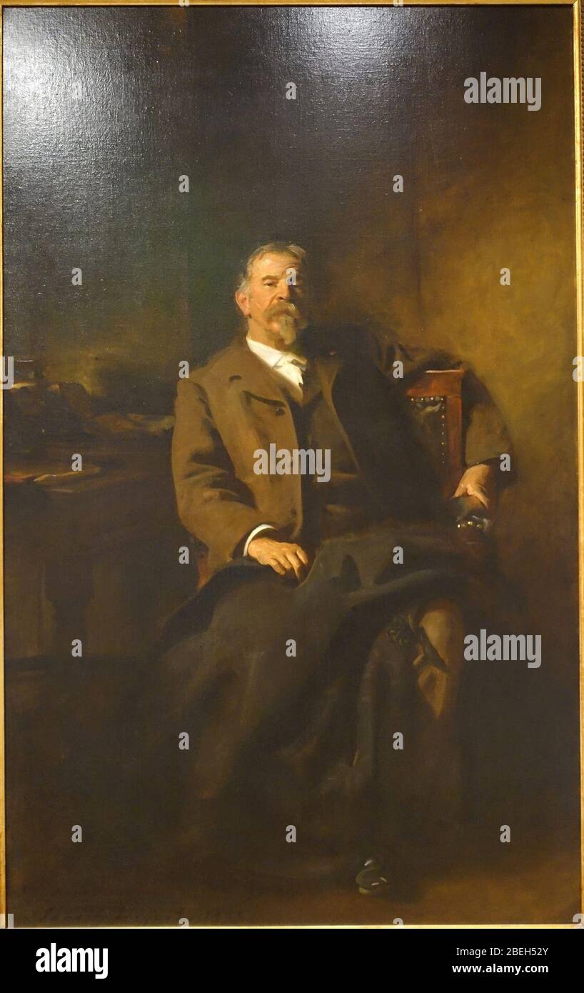 Henry Lee Higginson by John Singer Sargent, 1903, oil on canvas Stock ...