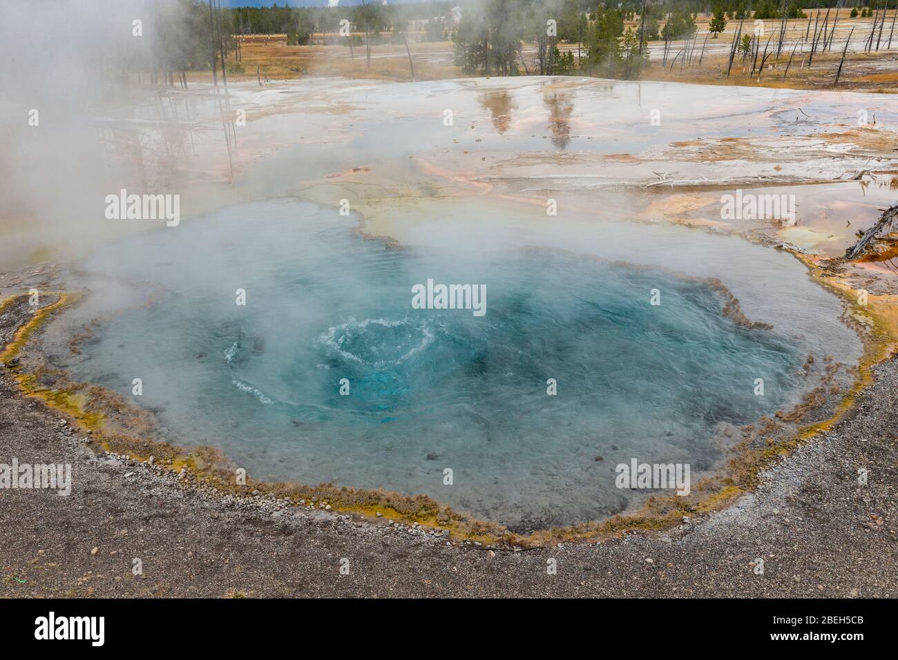 Firehole spring yellowstone hi-res stock photography and images - Alamy