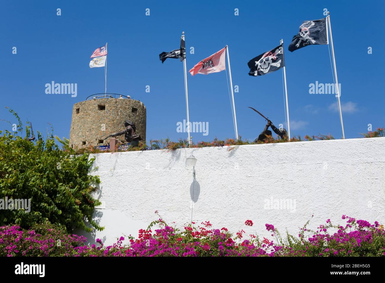 Blackbeard's Castle in Kongens Quarter, Charlotte Amalie City, St ...