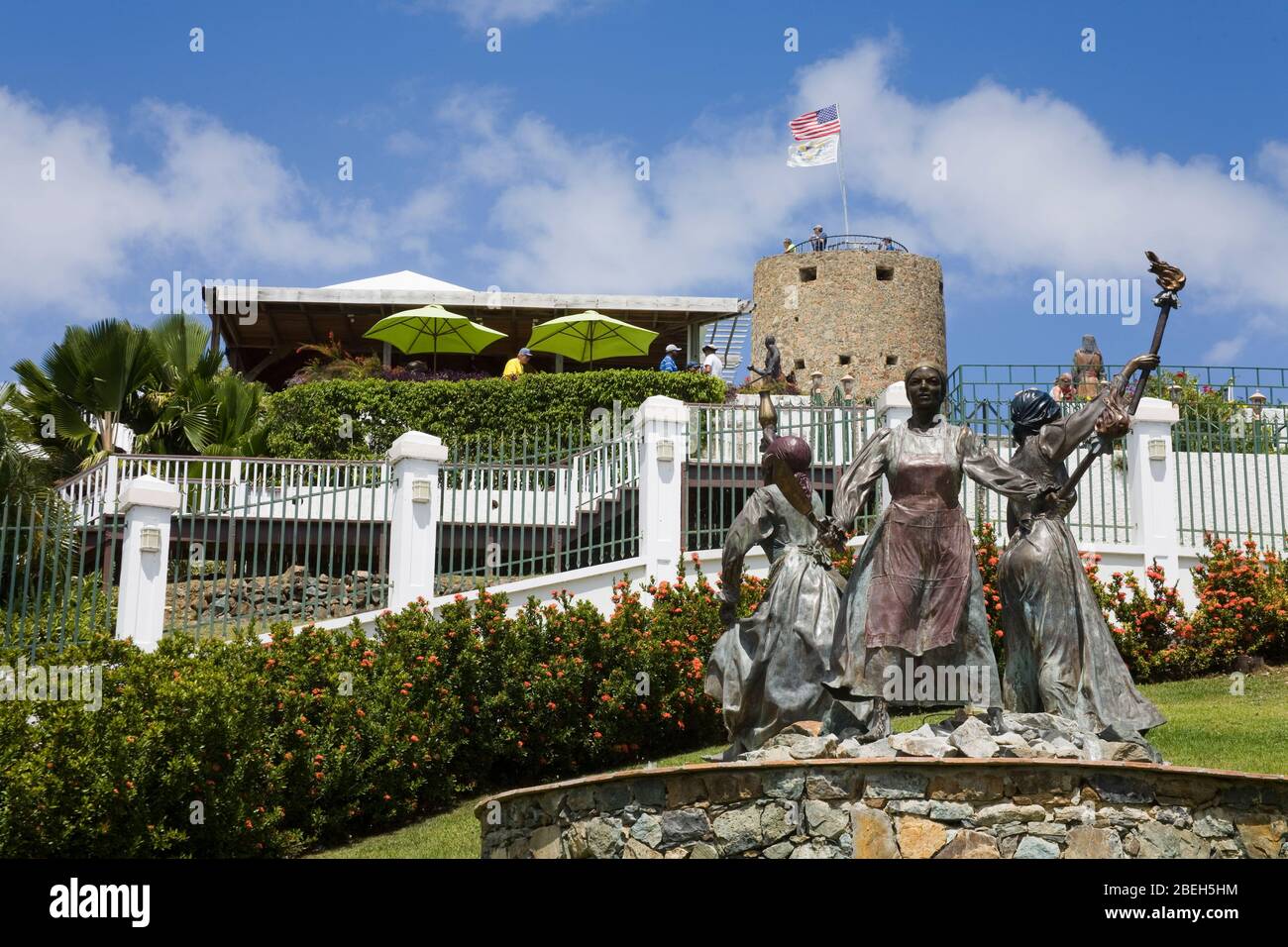 St thomas blackbeards castle hi-res stock photography and images - Alamy