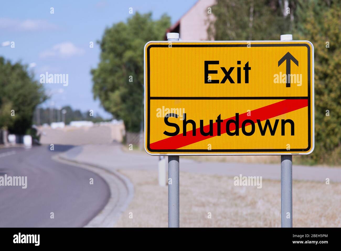 City shutdown hi-res stock photography and images - Alamy