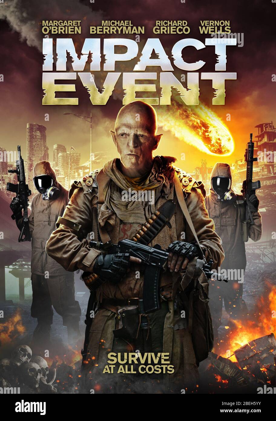IMPACT EVENT, poster, Michael Berryman, 2018. © Wild Eye Releasing ...