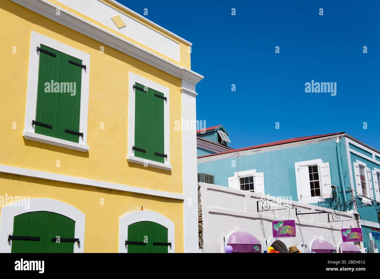 Public Library in Charlotte Amalie, St. Thomas Island, USVI, Caribbean ...