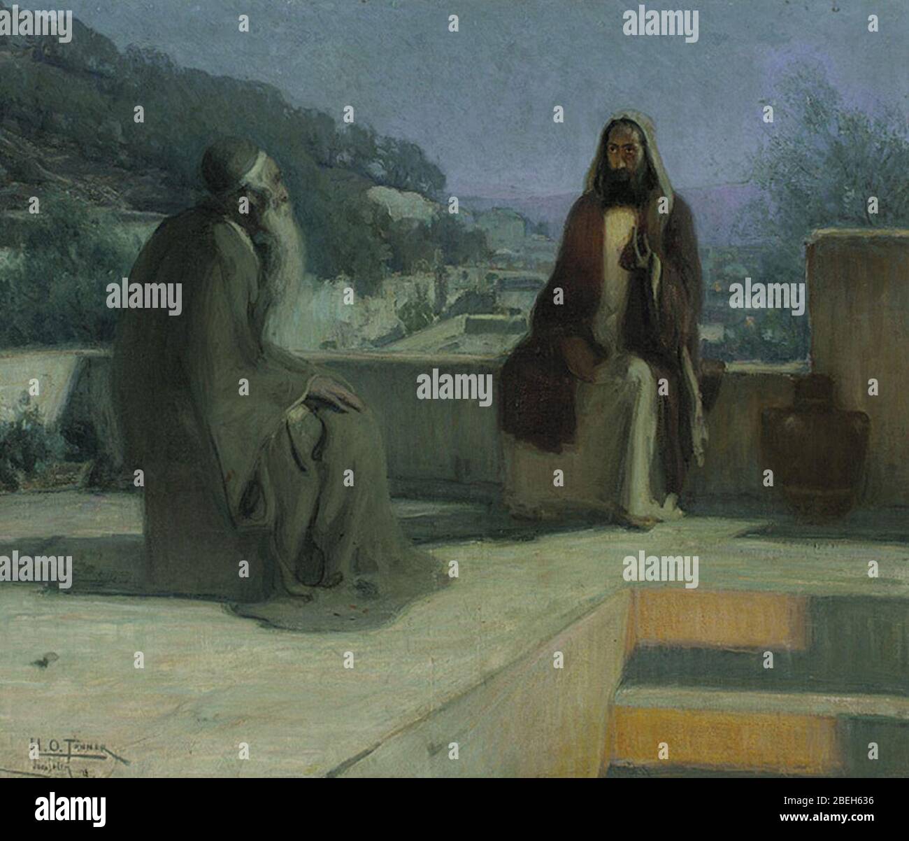 Nicodemus and jesus hi-res stock photography and images - Alamy