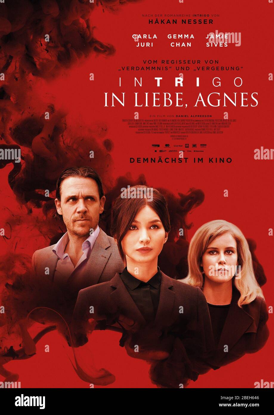 INTRIGO: DEAR AGNES, poster from Germany, from left: Jamie Sives, Gemma ...
