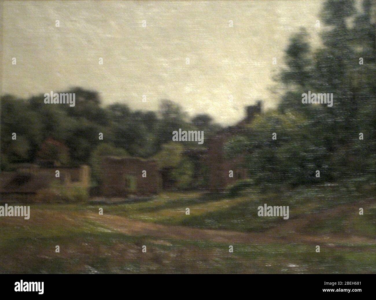 Henry Ossawa Tanner - Untitled landscape by Henry Ossawa Tanner Stock ...