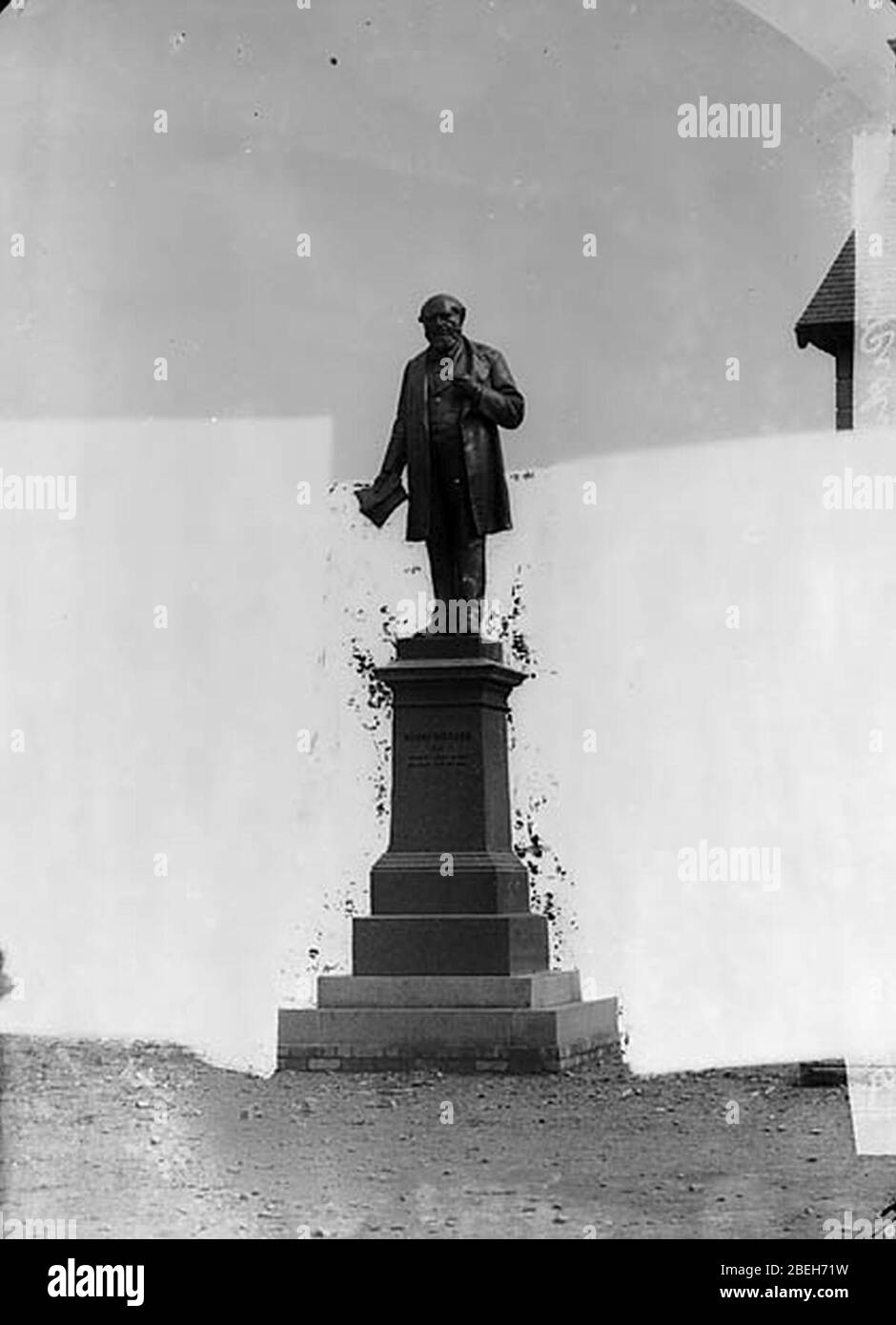 Henry Richard memorial Tregaron Stock Photo - Alamy