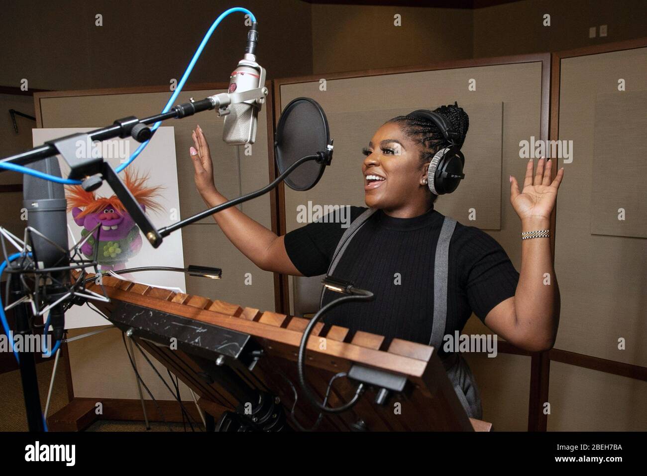 TROLLS WORLD TOUR, Ester Dean voicing Legsly, 2020. ph: Eric ...