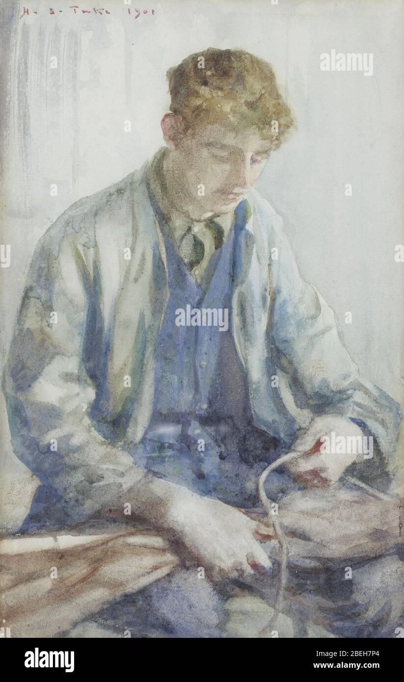 Henry scott tuke hi-res stock photography and images - Alamy