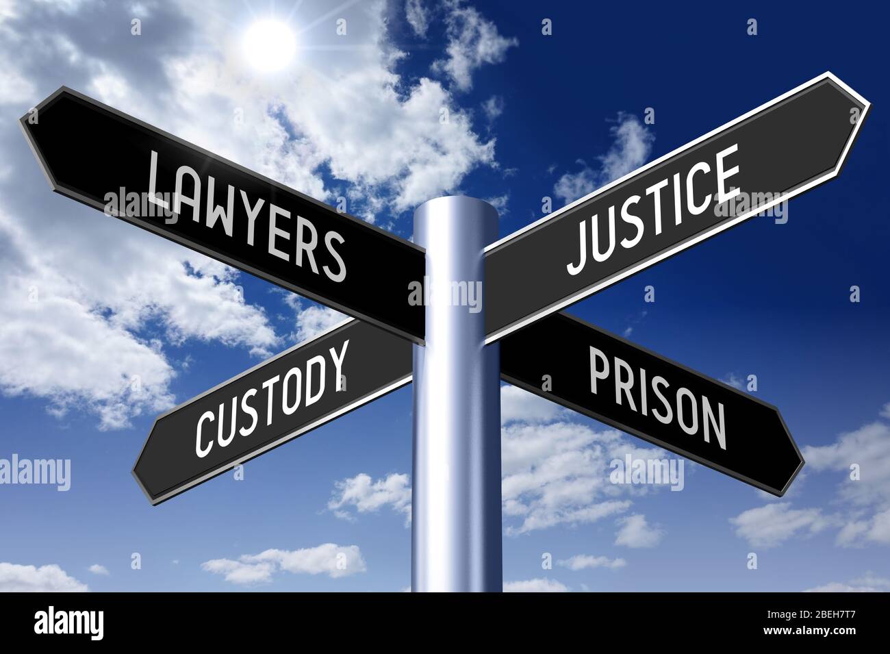 Prison arrows hi-res stock photography and images - Alamy