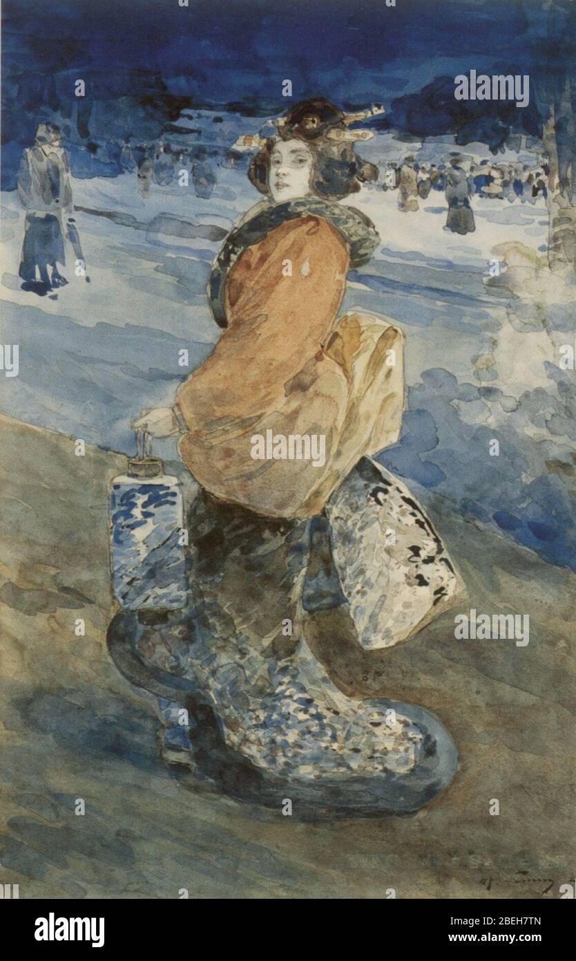 Watercolor over graphite hi-res stock photography and images - Alamy