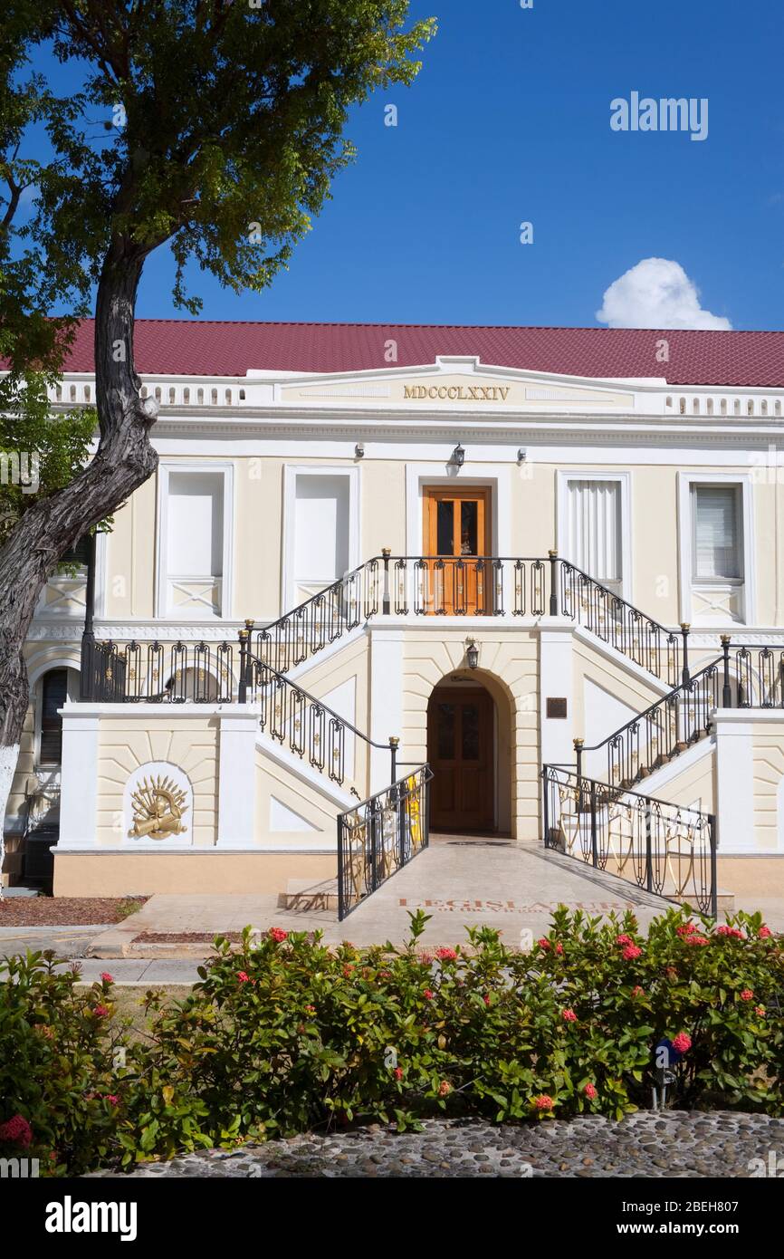 Legislature Building in Charlotte Amalie City, St. Thomas Island, USVI ...