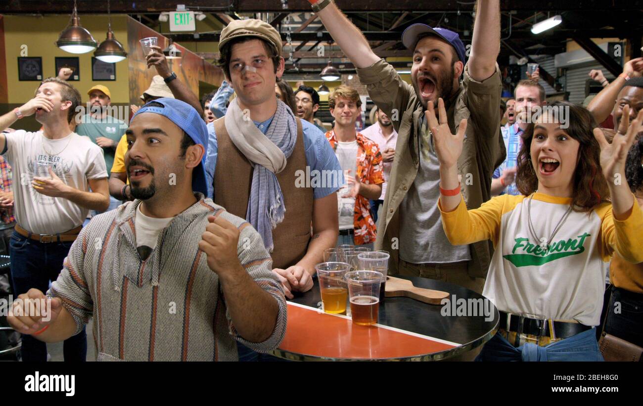 BREWS BROTHERS, from left: Marques Ray, Mike Castle, Alan Aisenberg ...