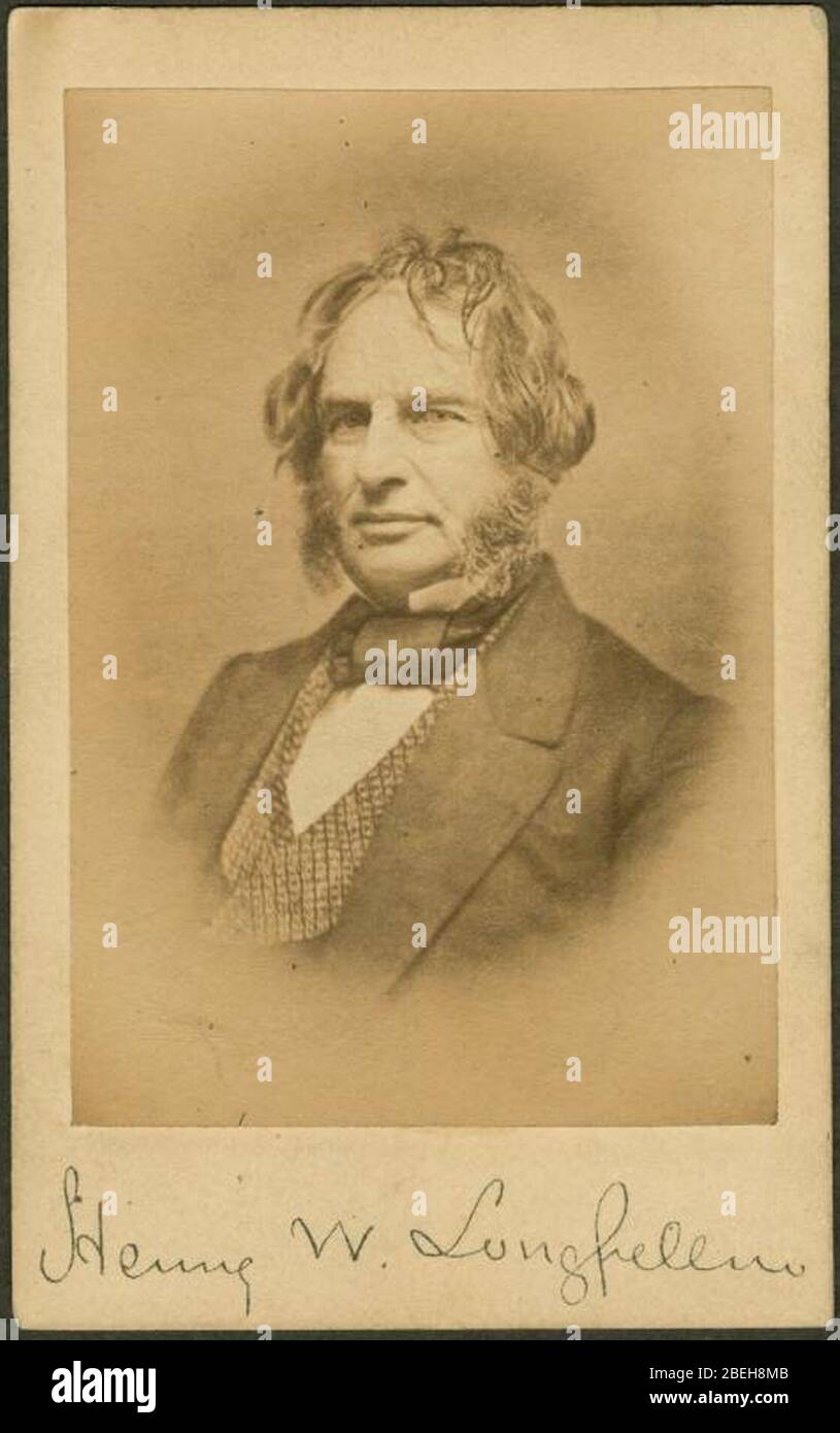 Henry w longfellow hi-res stock photography and images - Alamy