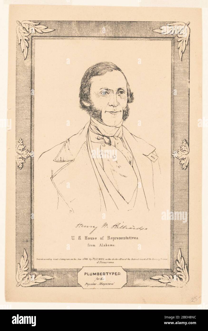 Henry W. Hilliard, U.S. House of Representatives from Alabama Stock ...