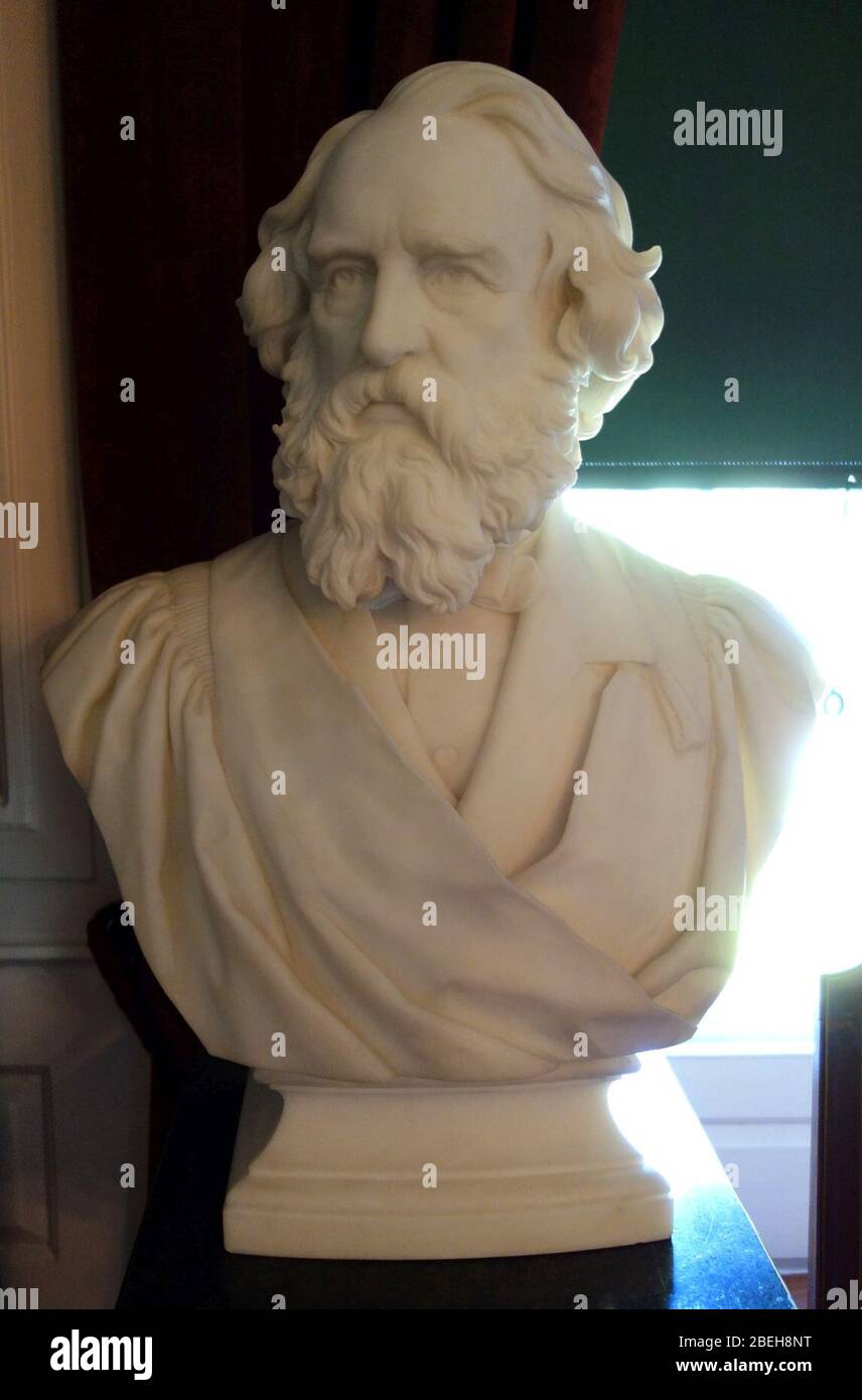 Henry Wadsworth Longfellow by Thomas Brock, 1885 - Longfellow National ...