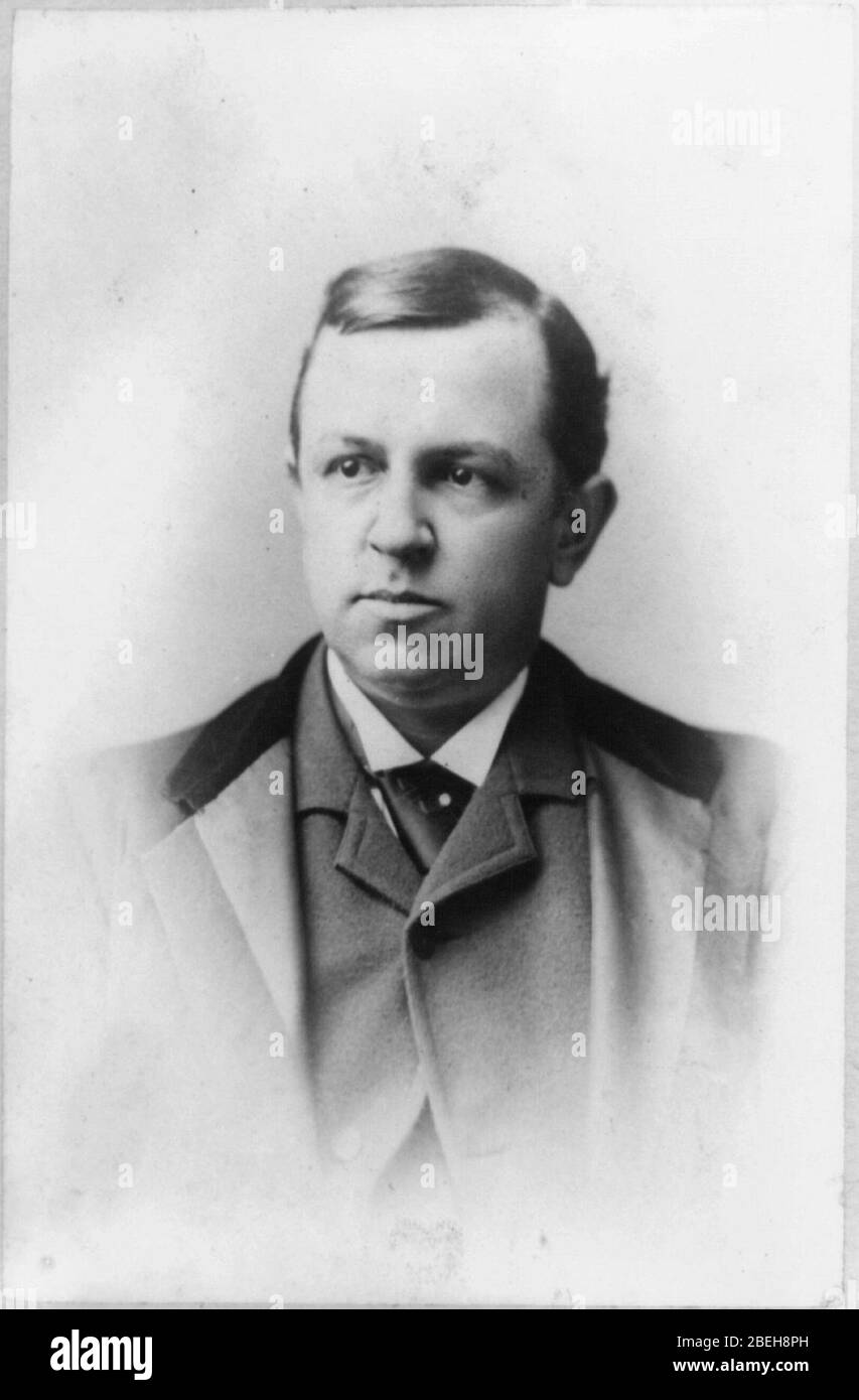 Henry W. Grady, half-length portrait, facing left Stock Photo - Alamy