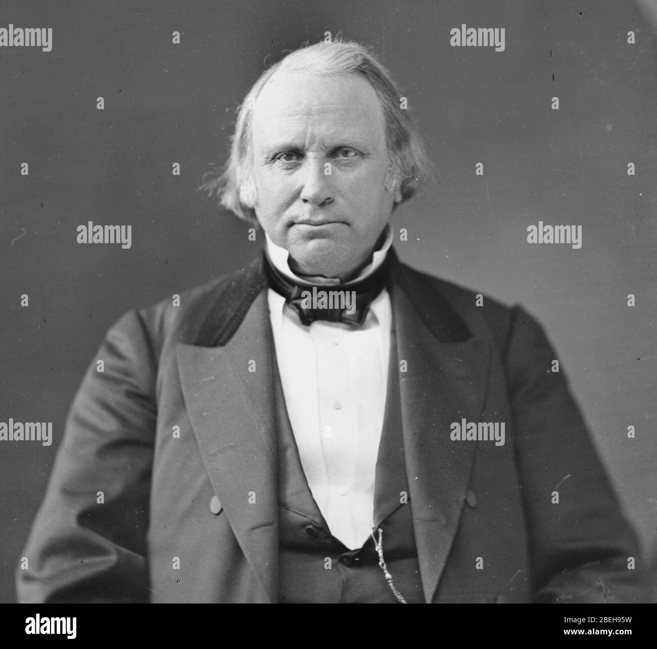 Henry Wilson, US Vice President, photo portrait seated Stock Photo - Alamy
