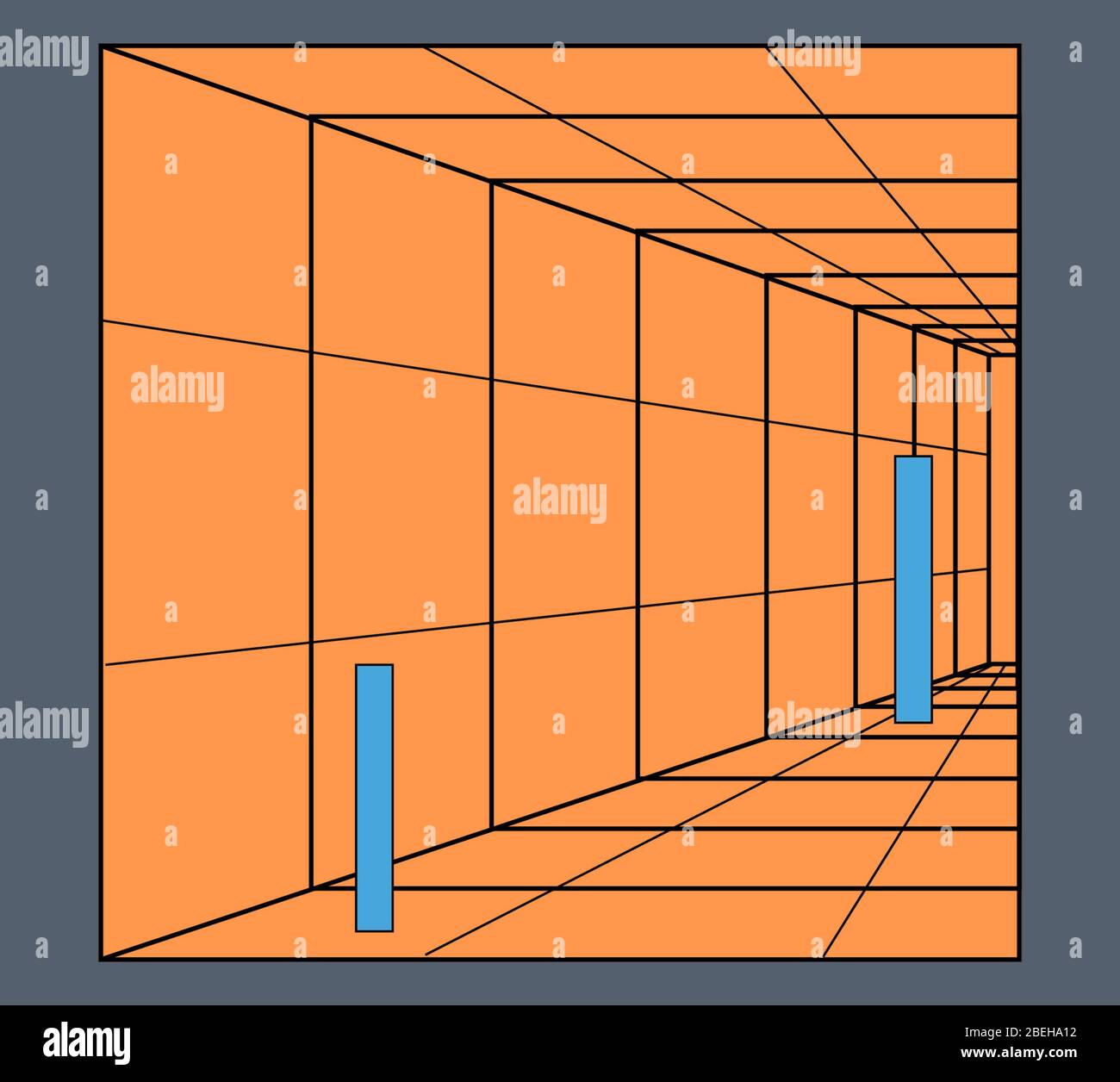 Optical Illusion. Perception, Illustration Stock Photo - Alamy