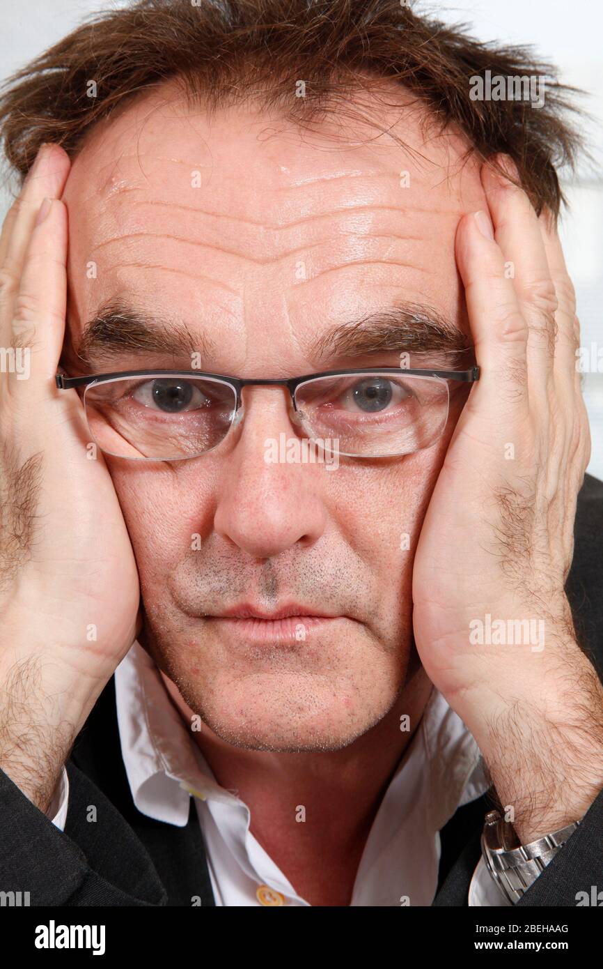 Danny Boyle portrait taken at the Four Seasons Hotel in Philadelphia to ...