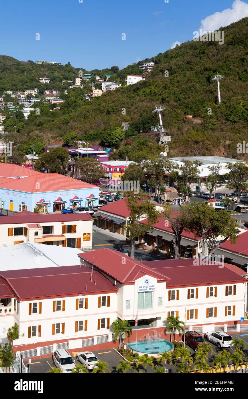 Havensight Shopping Mall, Charlotte Amalie, St. Thomas Island, USVI ...