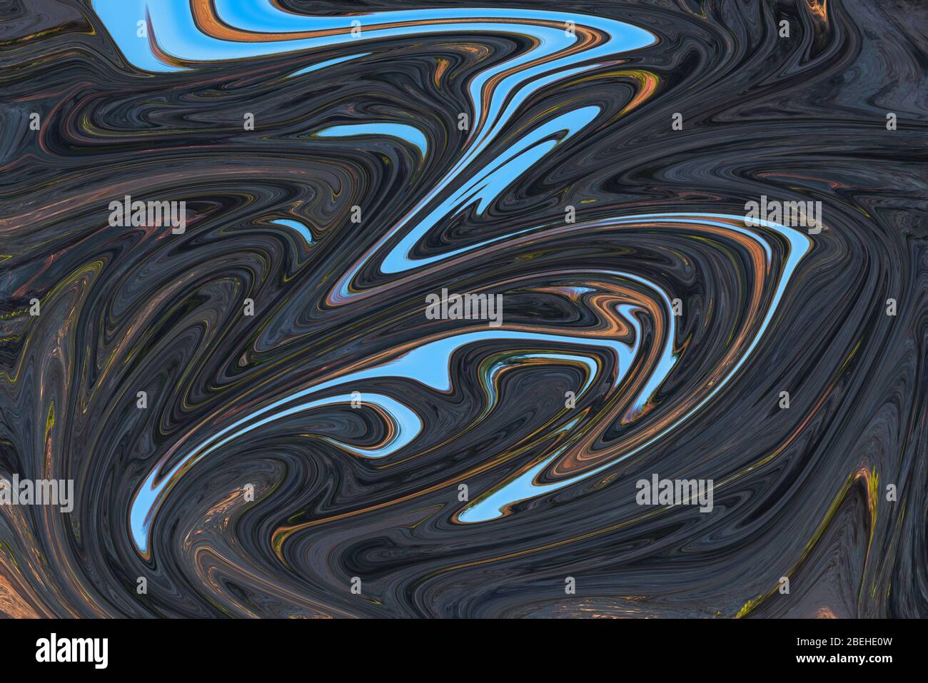 Abstract monochrome liquid background Stock Photo - Alamy