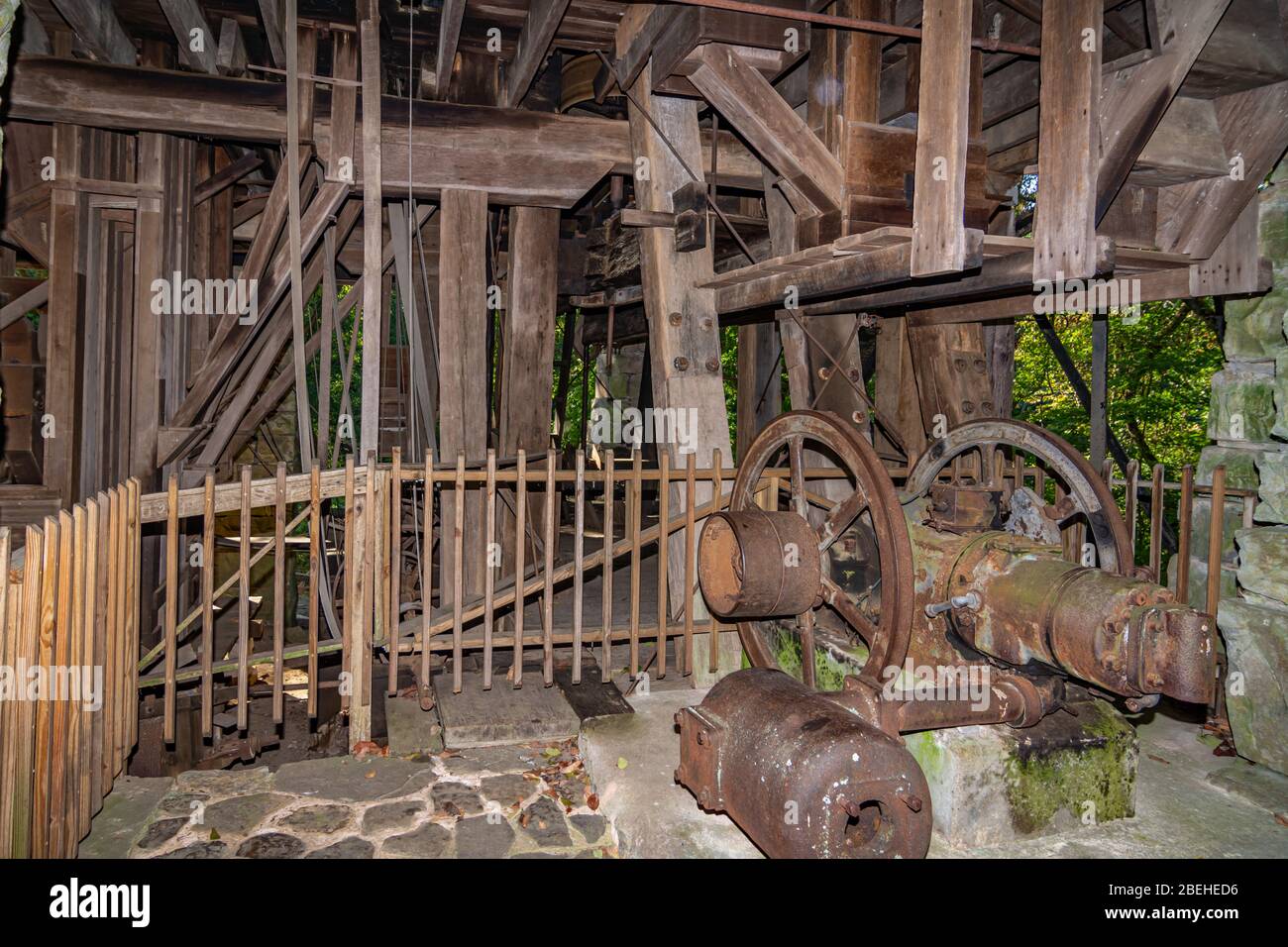 Mill Springs Mill in Wayne County, Kentucky, a historic watermill built ...