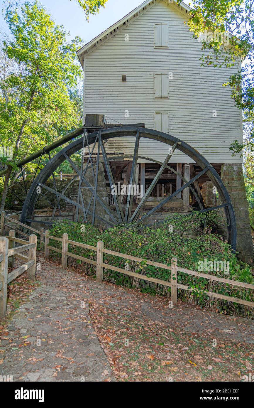 Mill Springs Mill in Wayne County, Kentucky, a historic watermill built ...