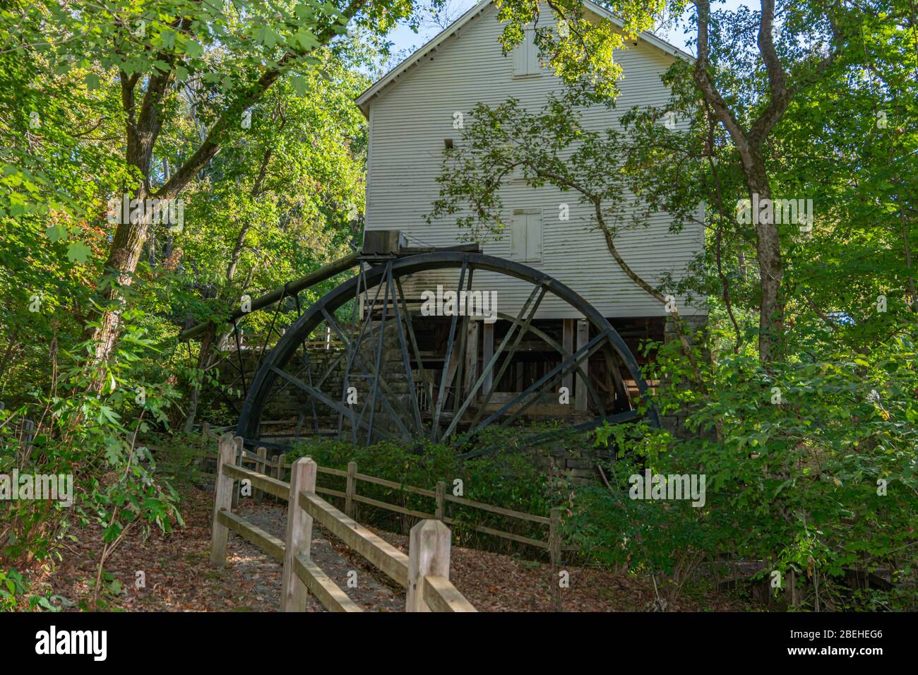 Mill Springs Mill in Wayne County, Kentucky, a historic watermill built ...