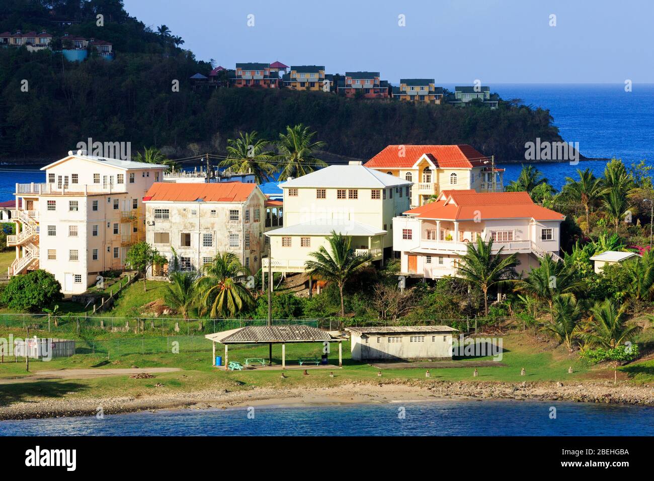 Castries Harbor,St. Lucia,Caribbean Stock Photo - Alamy