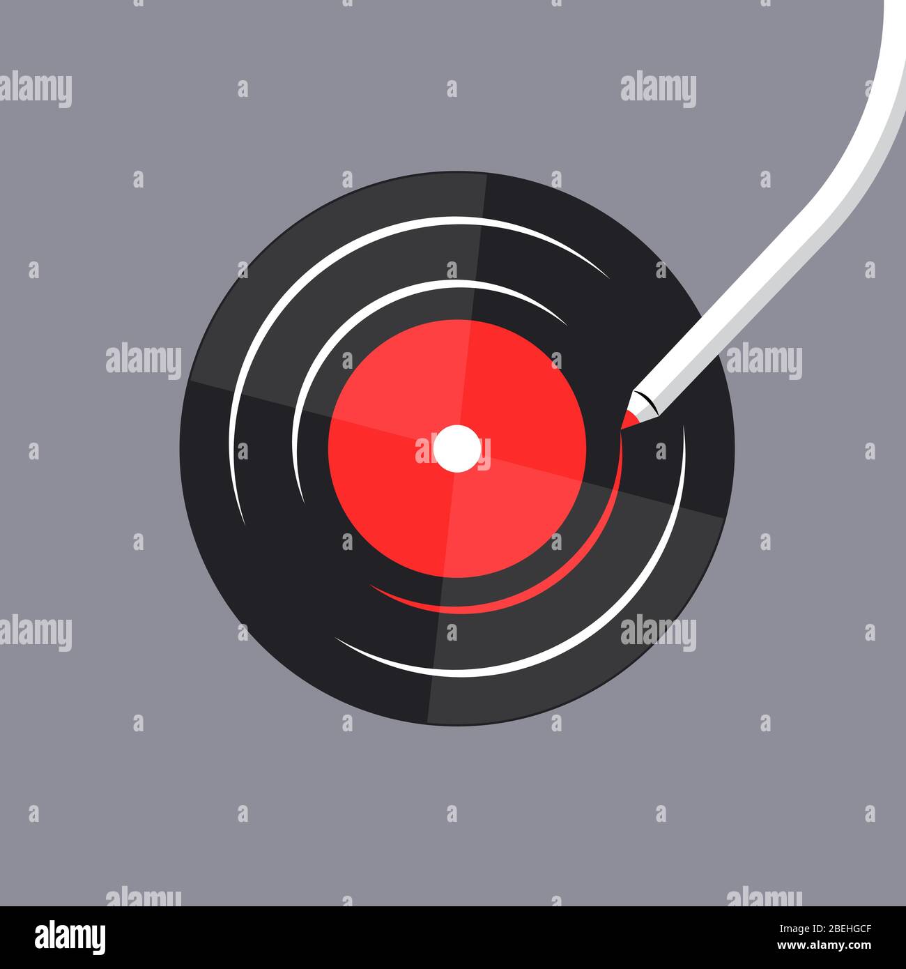 Writing record player Stock Vector Images - Alamy