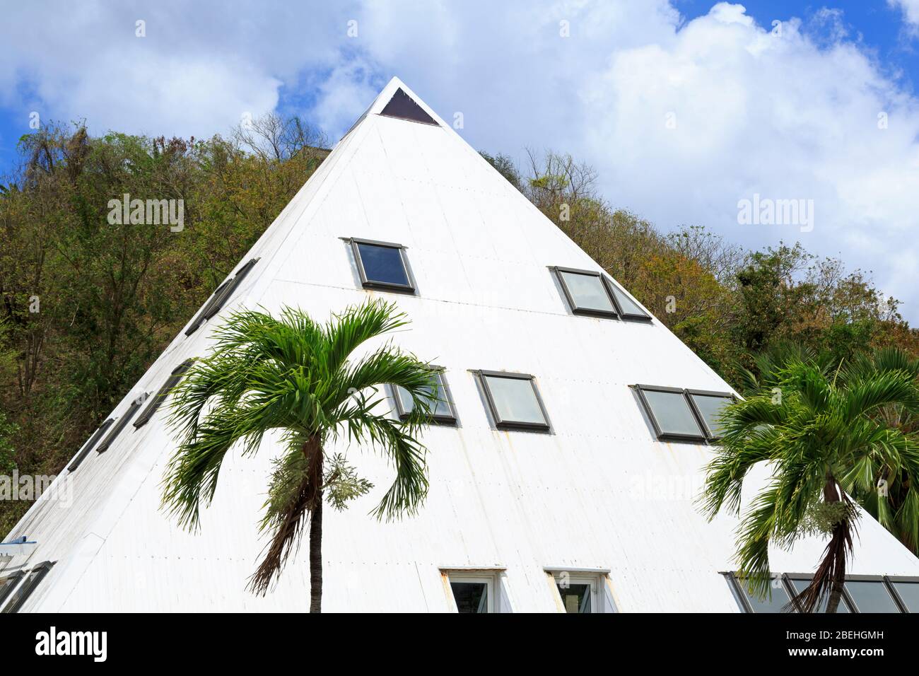 Pyramid building castries st lucia hi-res stock photography and images ...