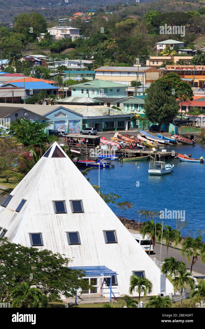 St lucia harbor industry hi-res stock photography and images - Alamy