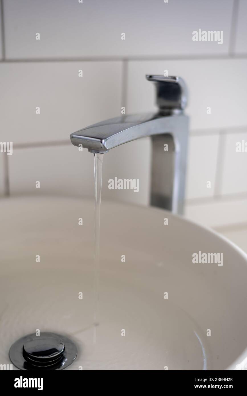 Silver Bathroom High Resolution Stock Photography and Images - Alamy