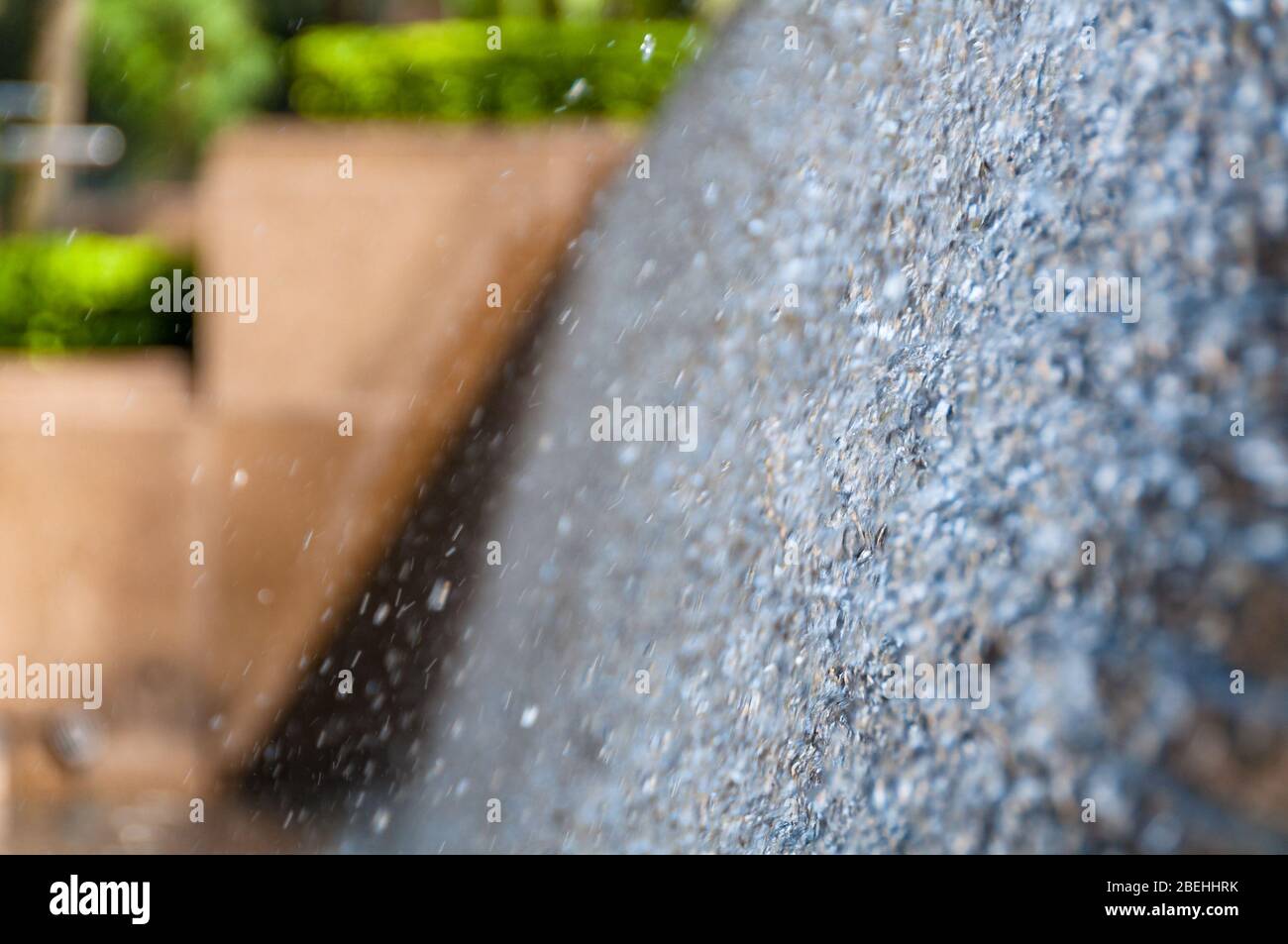 Water flowing in fountain texture hi-res stock photography and images ...