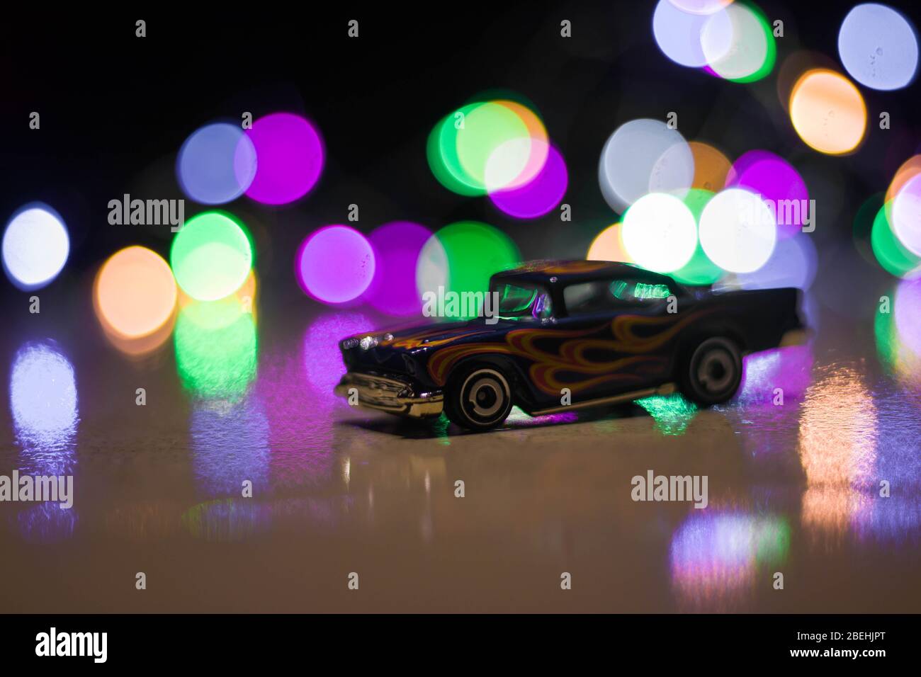 Hot wheels toy car close up picture Stock Photo - Alamy