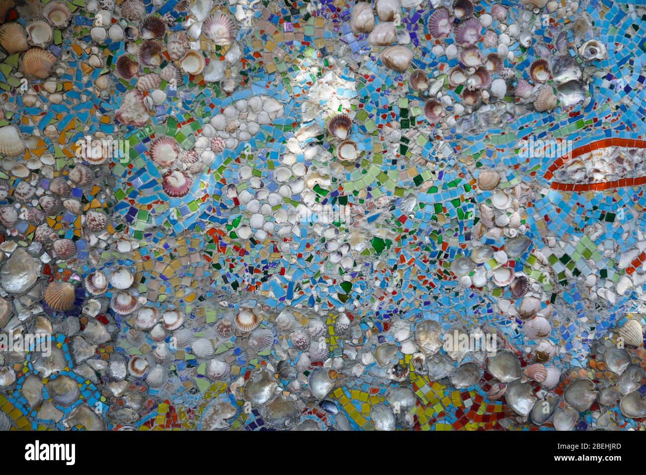 Shell mosaic hi-res stock photography and images - Alamy