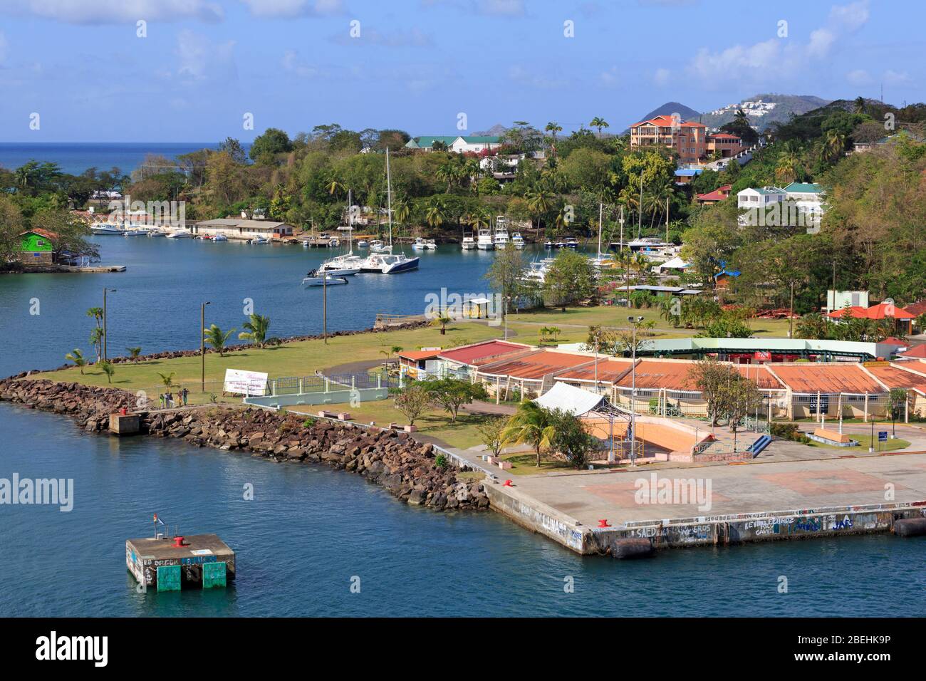 Castries islands hi-res stock photography and images - Alamy