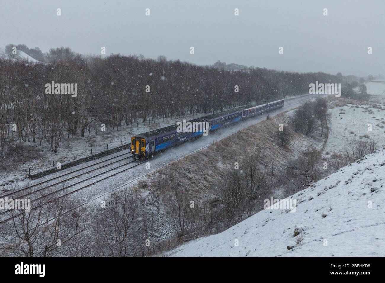 Scotrail bad weather hi-res stock photography and images - Alamy