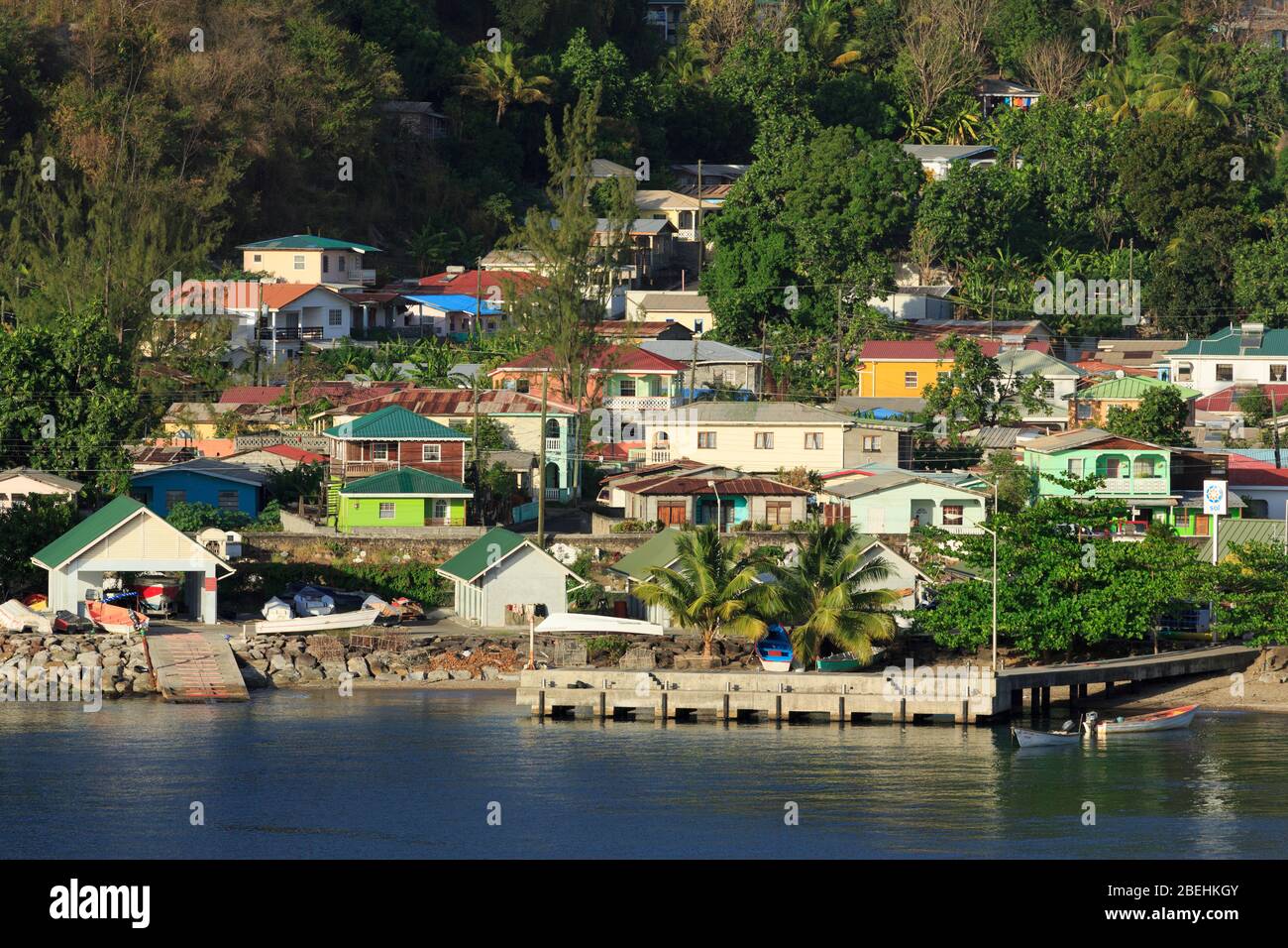 St lucia caribbean island hi-res stock photography and images - Alamy
