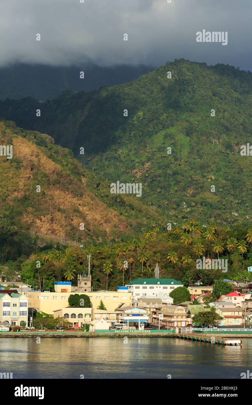 St lucia volcano soufriere hi-res stock photography and images - Alamy