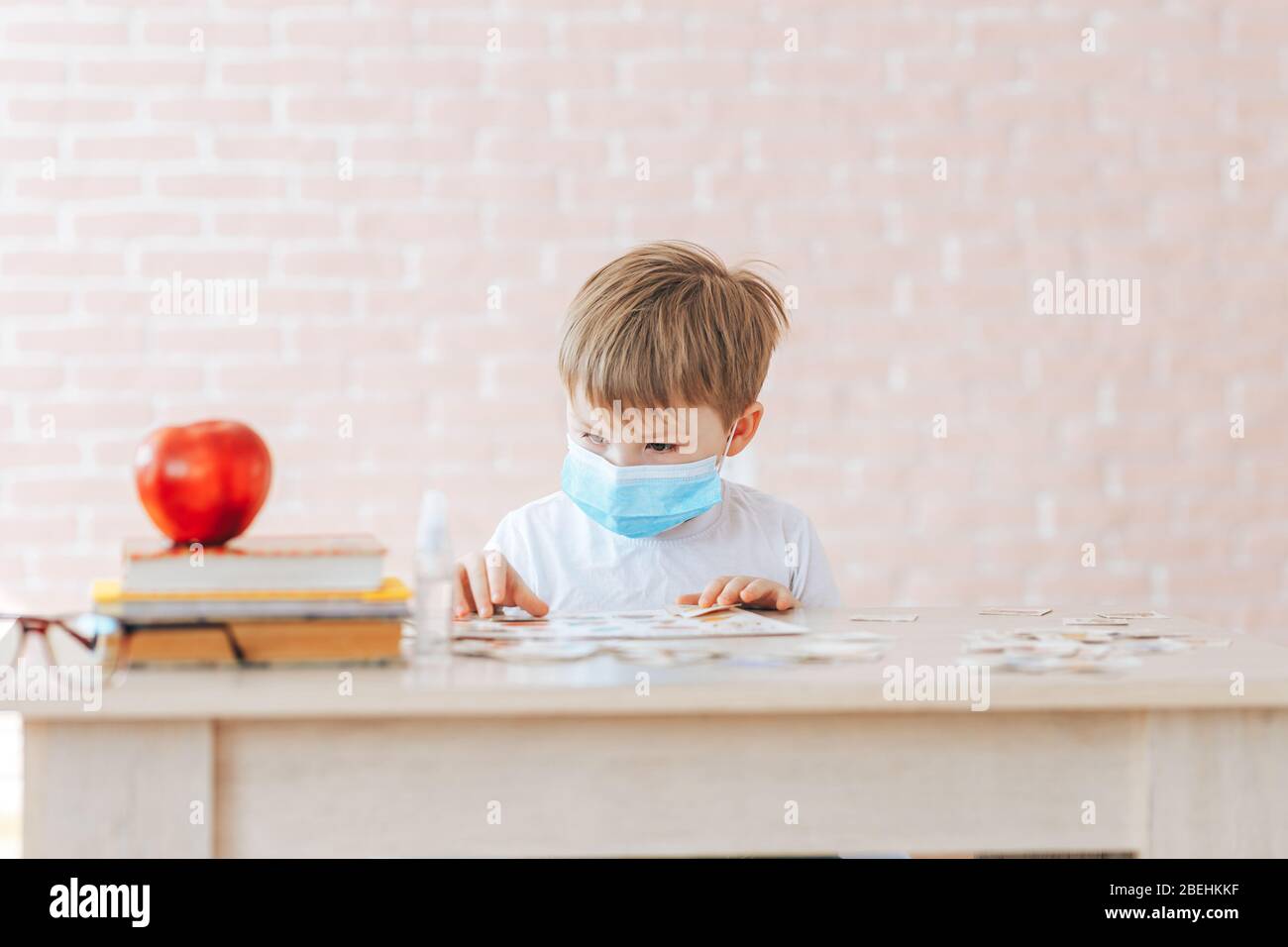 Teaching children at home Stock Photo - Alamy