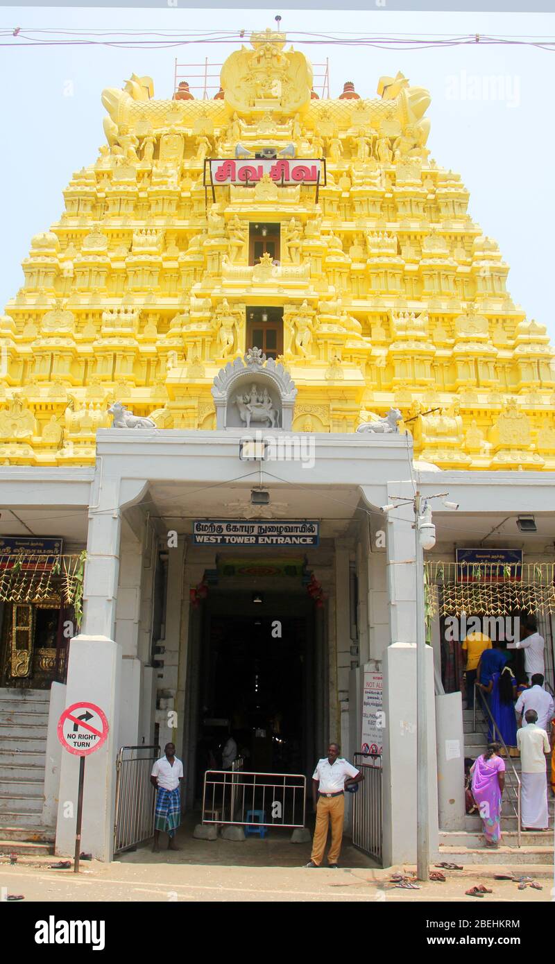 Rameswaram is a town on Pamban Island, in the southeast Indian state of ...