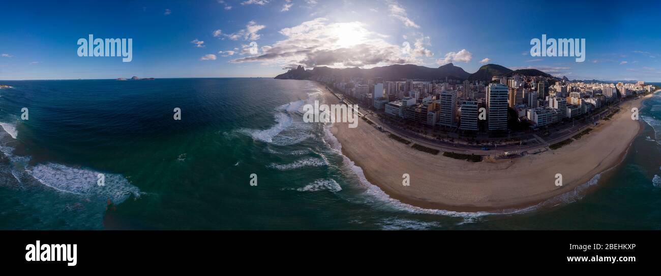 Brazil beach sunset 360 hi-res stock photography and images - Alamy