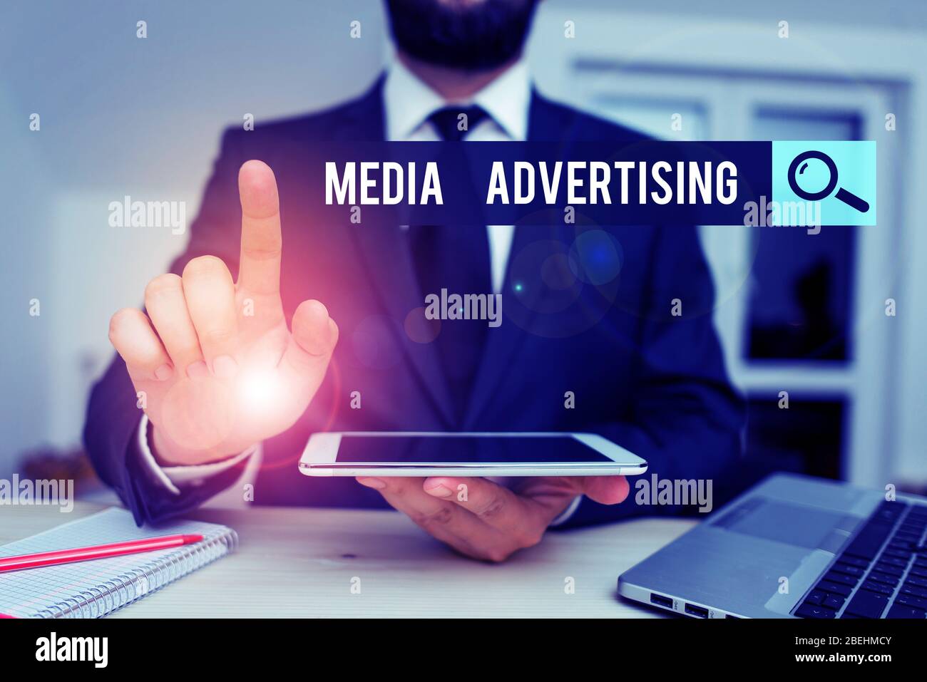 Conceptual hand writing showing Media Advertising. Concept meaning ...