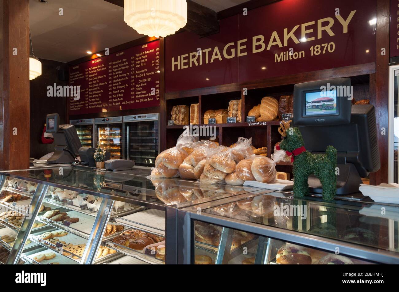 Milton, Australia - December 15, 2012: Heritage Bakery shop in Milton ...